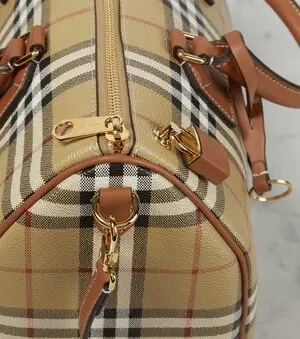 Burberry Check Medium Tote Bag - Multicoloured