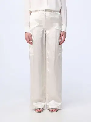 Theory Theory Wide Leg Cargo Pants Ivory