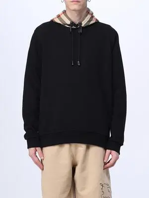 Burberry Cotton Sweatshirt - Black
