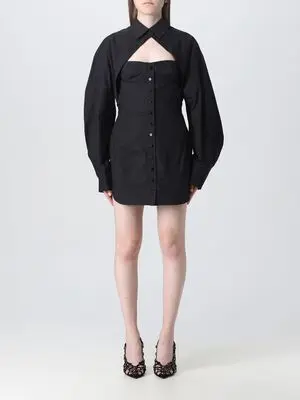 Attico Button-up Mini Dress