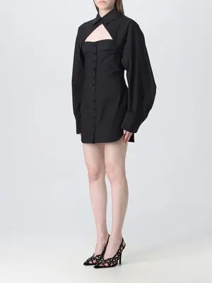 Attico Button-up Mini Dress