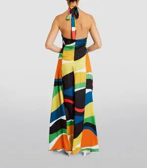 Staud Patterned Jennifer Maxi Dress