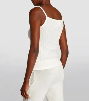 LESET Classic Pointelle Tank Top