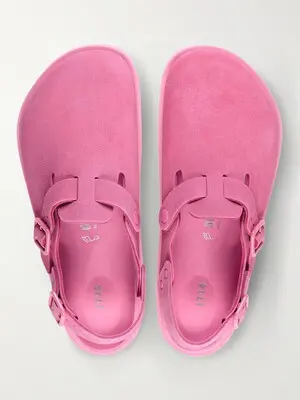 BIRKENSTOCK Tokio Suede Clogs