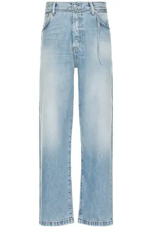 Acne Studios 1991 Toj Vintage Straight Denim Jeans - Light Blue