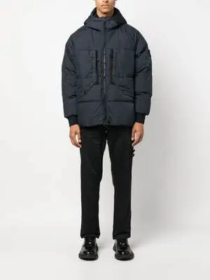 Stone Island Compass-patch Puffer Jacket