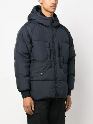 Stone Island Compass-patch Puffer Jacket