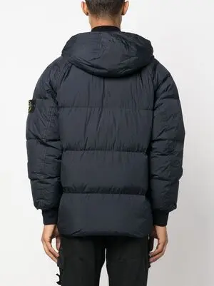 Stone Island Compass-patch Puffer Jacket