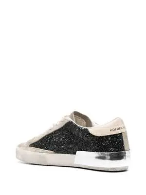 GOLDEN GOOSE Super-star Glitter-detail Sneakers