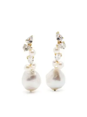 Completedworks Eze Eh Pearl Drop Earrings