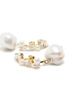 Completedworks Eze Eh Pearl Drop Earrings