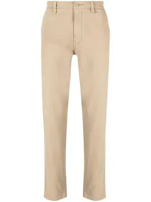 LEVI'S Logo-patch Chino Trousers - Brown