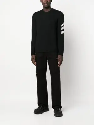 Zadig&Voltaire Kennedy Cashmere Chevron Jumper - Black