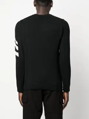 Zadig&Voltaire Kennedy Cashmere Chevron Jumper - Black