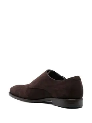HENDERSON BARACCO Buckled Monk Shoes - Brown
