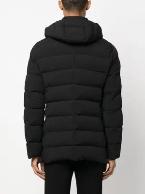MOORER Long-sleeve Padded Down Jacket - Black