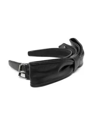 Moschino Oversized Bow-belt Headband