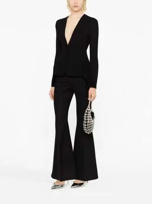 Blumarine Draped Single-breasted Blazer