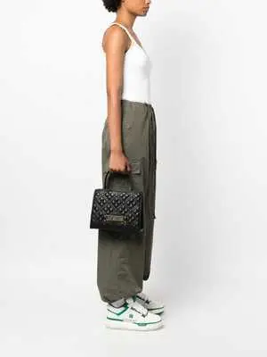 Moschino Quilted Logo Tote Bag