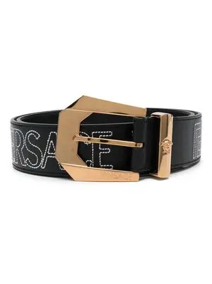 Versace Greca Leather Belt