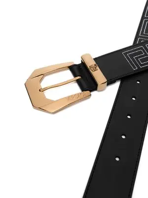 Versace Greca Leather Belt