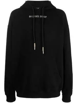 44 LABEL GROUP Graphic Print Cotton Hoodie
