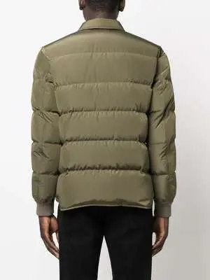 TOM FORD Techno Ottoman Padded Jacket - Green