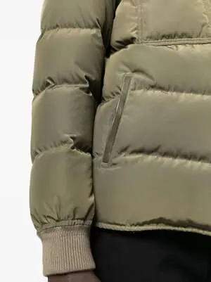 TOM FORD Techno Ottoman Padded Jacket - Green