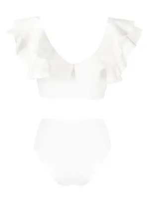 MAYGEL CORONEL Mila Ruffle-detail Bikini