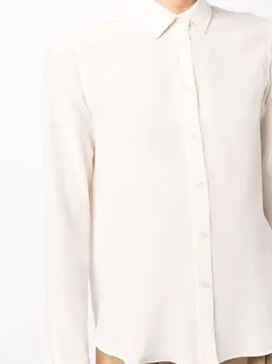 NILI LOTAN Gaia Silk Shirt - White