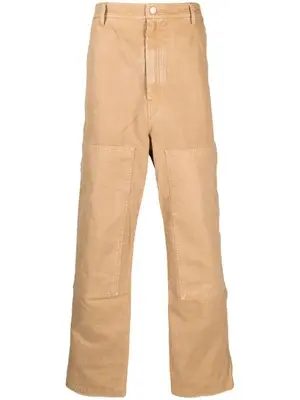 1989 STUDIO Wide-leg Trousers Caramel Brown