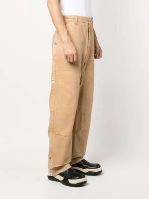 1989 STUDIO Wide-leg Trousers Caramel Brown