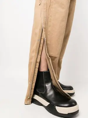 1989 STUDIO Wide-leg Trousers Caramel Brown