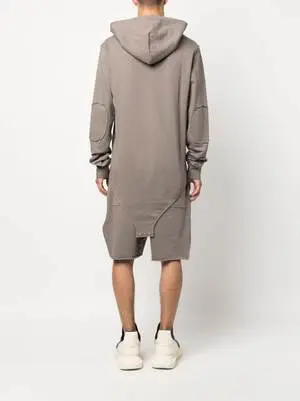 Rick Owens Logo-embroidered Hoodie