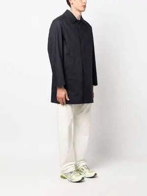 Mackintosh Single-breasted Cotton Raincoat