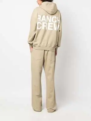 1989 STUDIO Logo-print Cotton Hoodie