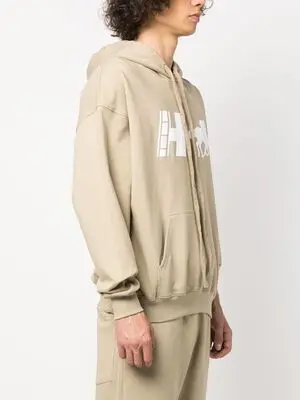 1989 STUDIO Logo-print Cotton Hoodie