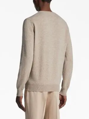 Zegna Oasi Crew-neck Cashmere Jumper