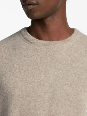 Zegna Oasi Crew-neck Cashmere Jumper