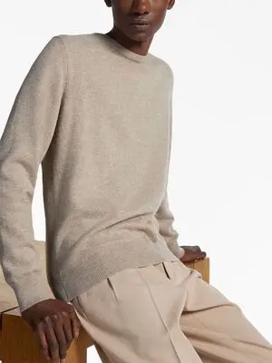 Zegna Oasi Crew-neck Cashmere Jumper