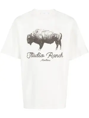 1989 STUDIO Graphic-print Cotton T-shirt - White