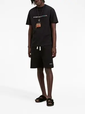 Palm Angels Logo-print Crew-neck T-shirt