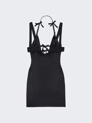 Jacquemus La Robe Ciceri Mini Dress - Black