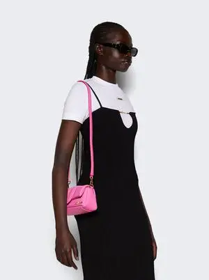 Jacquemus Le Petit Bambimou Shoulder Bag - Neon Pink
