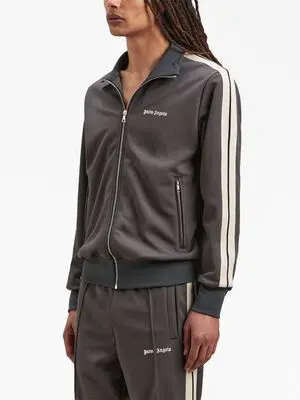 Palm Angels Logo-print Side-stripe Track Jacket