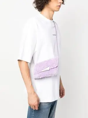 Acne Studios Logo-patch Brushed Messenger Bag