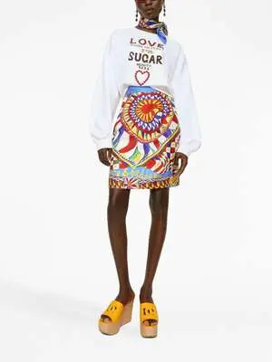 Dolce & Gabbana Crystal-embellished Sweatshirt
