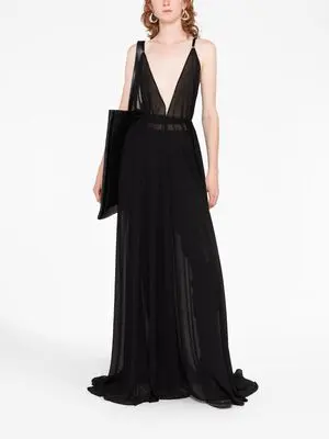 Alchemy Fashions V-neck Maxi Dress