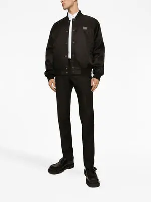 Dolce & Gabbana Motif-embroidered Cotton Shirt - White