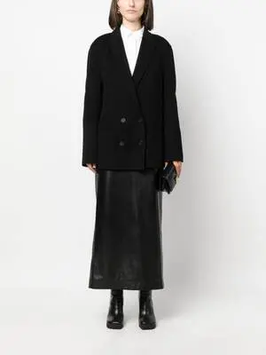 Philosophy Di Lorenzo Serafini Felted Double-breasted Blazer